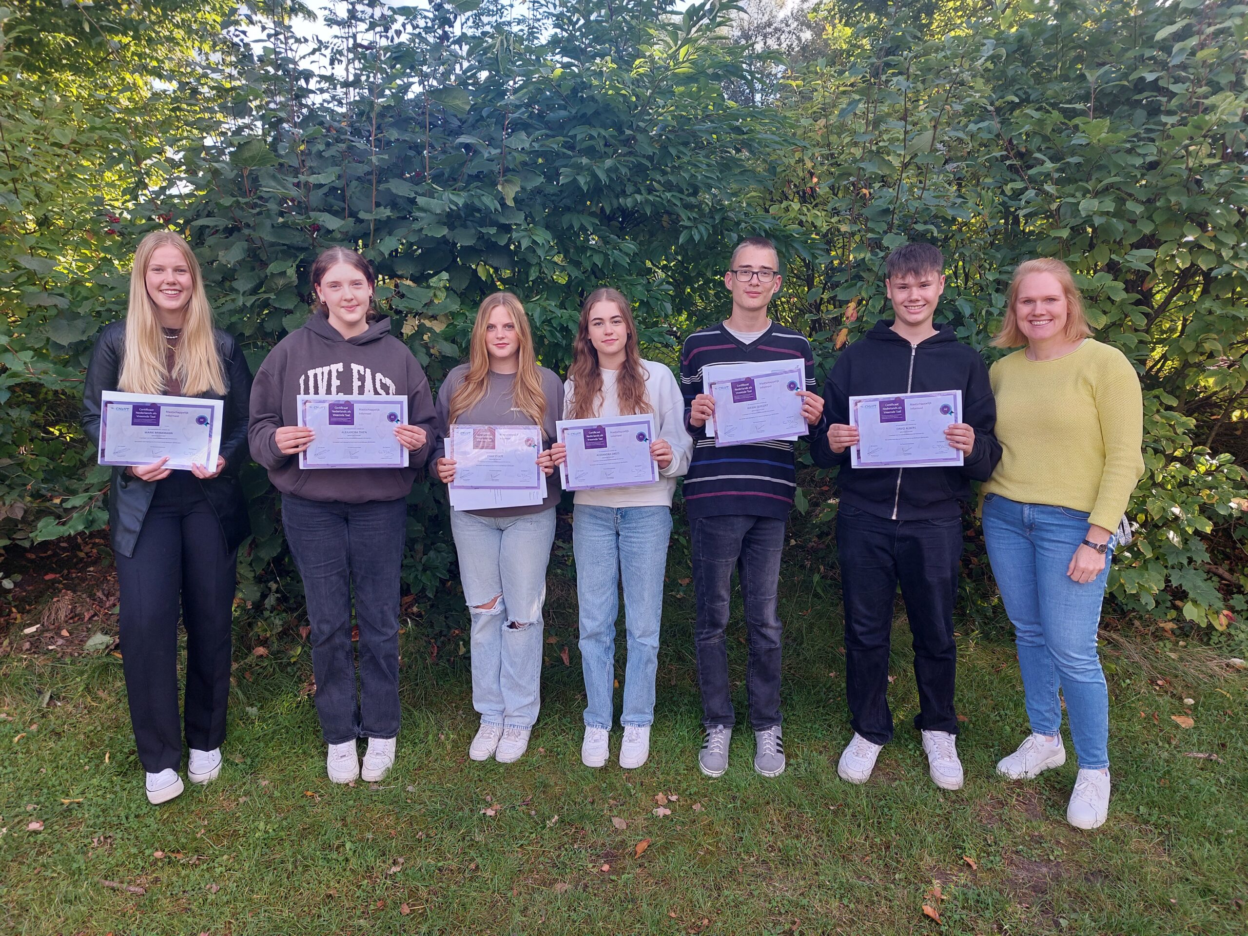 Sprachzerifikat Niederländisch CNAVT - Anne Frank Schule